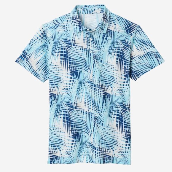 Bonobos | Shirts | Bonobos Golf M Flex Palm Secret Golf Polo | Poshmark
